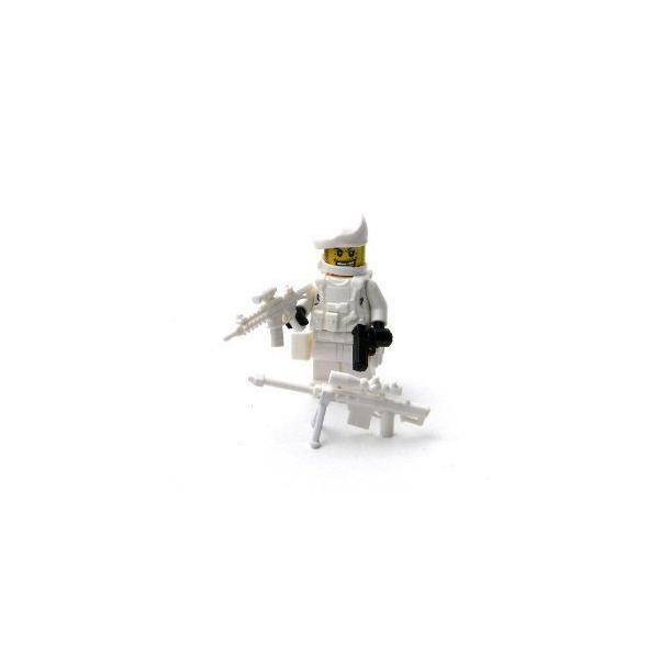 【商品名】Custom Special Forces Winter Army Commando- Battle Brick Custom Minifigure ブロック おもちゃ 【カテゴリー】フィギュア