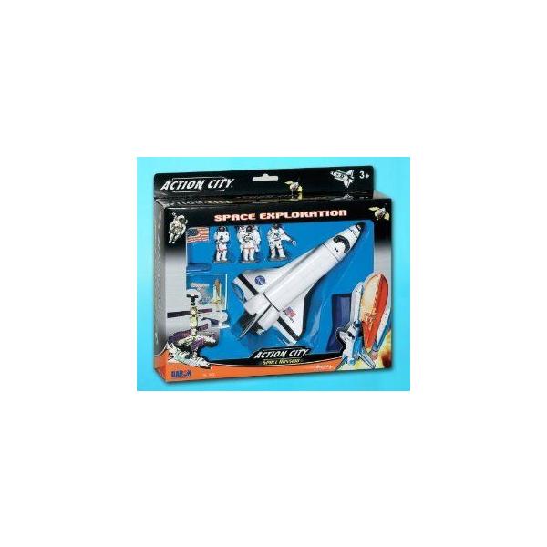 【商品名】Daron Worldwide Trading Inc. Space Shuttle with Stand 3 Astronauts, American Flag and Kennedy Spac【カテゴリー】フィギュア