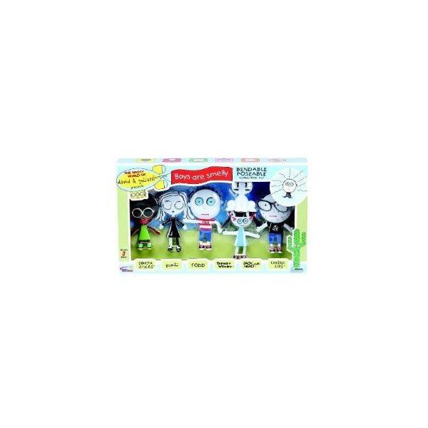 【商品名】David &amp; Goliath Boys Are Smelly Bendable Poseable Collectible Set【カテゴリー】フィギュア