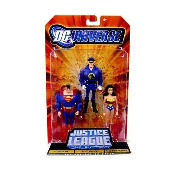 【商品名】DC Universe Justice League Unlimited BlackHawk Superman スーパーマン Wonder Woman フィギュア 人形 【カテゴリー】フィギュア:ジャスティスリーグ