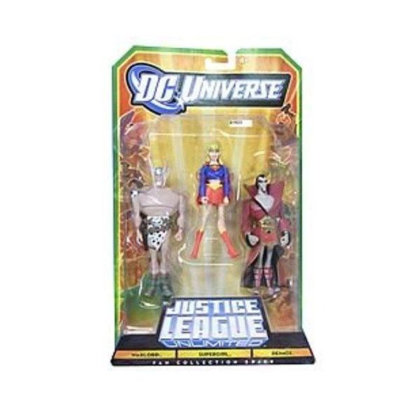 【商品名】DC Universe Justice League Unlimited Supergirl, Warlord, and Deimos フィギュア ダイキャスト 人形【カテゴリー】フィギュア:ジャスティスリーグ