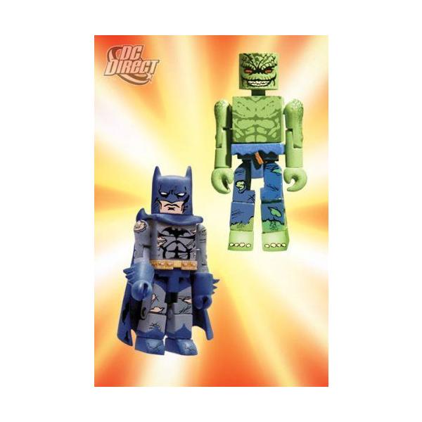【商品名】DC Universe MiniMates Wave 3 Battle-Damaged Batman バットマン and Killer Croc フィギュア ダイキャ 【カテゴリー】フィギュア