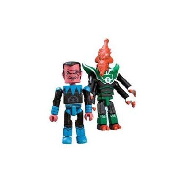 【商品名】DC Universe MiniMates Wave 8 Sinestro and Salaak フィギュア 人形 おもちゃ 【カテゴリー】フィギュア