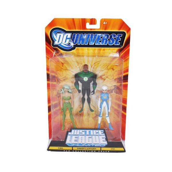 【商品名】DC Universe Year 2008 Justice League Unlimited Fan Collection 3 Pack 4-1/2 Inch Tall アクションフ 【カテゴリー】フィギュア