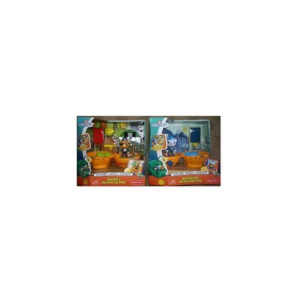 【商品名】Disney (ディズニー) Junior Octonauts Kwazii &amp; Barnacles on the Go Pods Bundle of 2 Playsets【カテゴリー】フィギュア:ディズニー