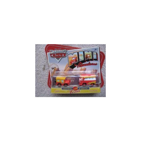 【商品名】Disney (ディズニー) Pixar (ピクサー) Cars Mini Adventures SARGE &amp; FILLMORE Lightning Mcqueen's Tea【カテゴリー】フィギュア:ディズニー