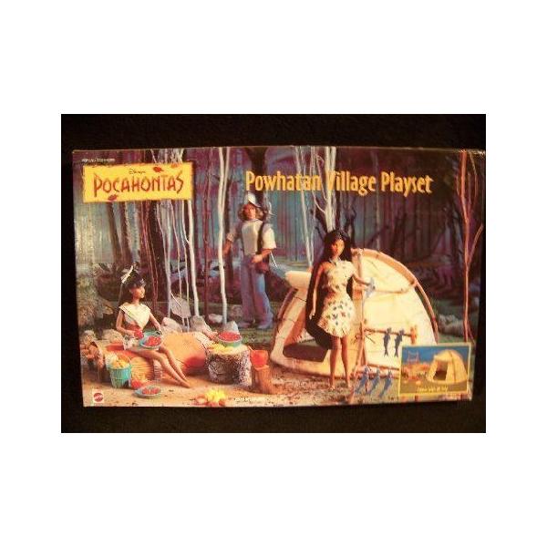 【商品名】Disney (ディズニー) 's Pocahontas Powhatan Village プレイセット フィギュア おもちゃ 人形 【カテゴリー】フィギュア:ディズニー