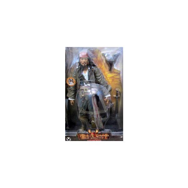【商品名】Disney (ディズニー)Store CAPTAIN JACK SPARROW 14 TALKING Figure Dead Man's Chest (2006) ドール 人 【カテゴリー】フィギュア:ディズニー