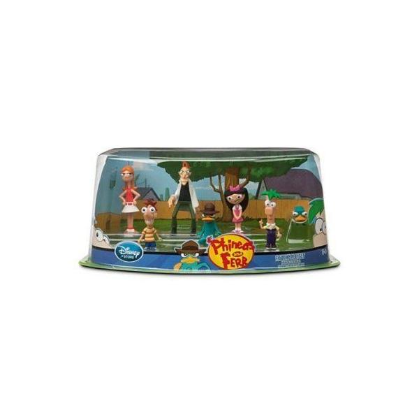 【商品名】Disney ディズニー Exclusive Phineas Ferb Figurine Playset フィギュア ダイキャスト 人形【カテゴリー】フィギュア:ディズニー
