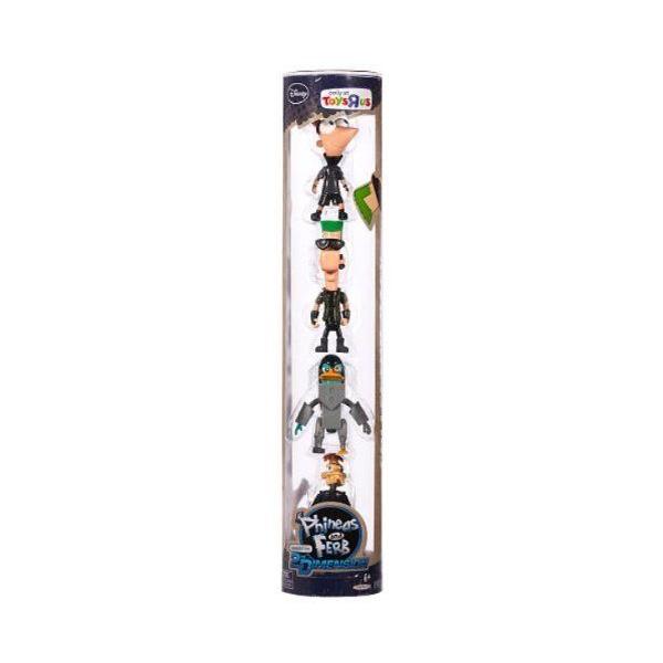 【商品名】Disney ディズニー Phineas and Ferb Exclusive PVC Mini Figure Collector 4Pack Phineas, Ferb, Platyb【カテゴリー】フィギュア:ディズニー