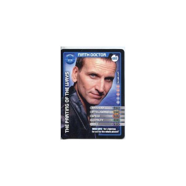 【商品名】Doctor Who (ドクター・フー) Monster Invasion Common Card #003 Ninth Doctor フィギュア おもちゃ 人 【カテゴリー】フィギュア:ドクター・フー