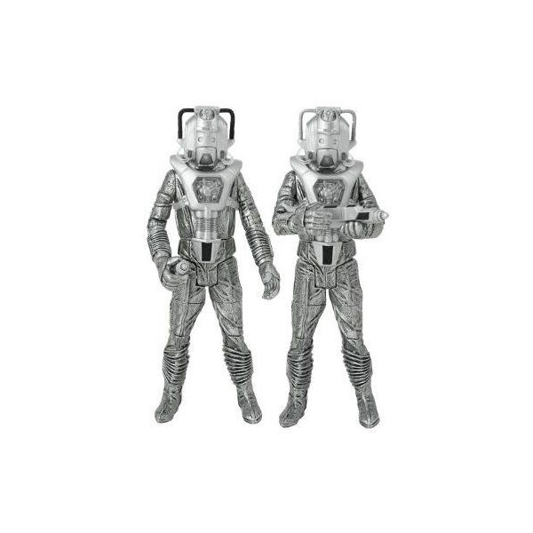 【商品名】Doctor Who ドクター・フー ' Silver Nemesis' Cyberleader and Cyberman Figure Set of 2 フィギュア 人【カテゴリー】フィギュア:ドクター・フー