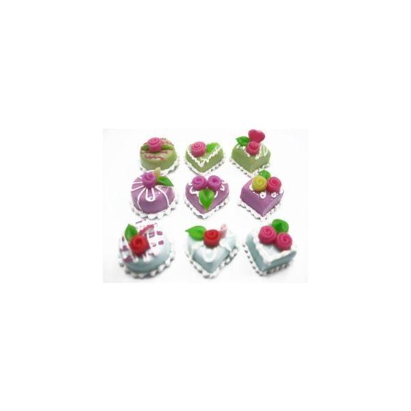 【商品名】Dolls House Miniatures Food Mixed Color Cake Set 1cm 9 Cakes Supply 10310 ドール 人形 フィギュア【カテゴリー】フィギュア:ドールハウス
