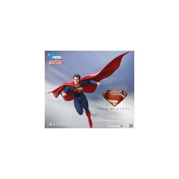 【商品名】Dragon Models Man of Steel: Superman (スーパーマン) Action Hero Vignette アクションフィギュア 人形【カテゴリー】フィギュア