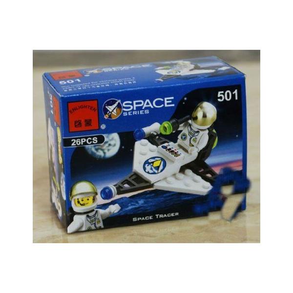 【商品名】Enlighten #501 (boxed) Little Space Tracer 26pc building block set fits with lego - comes with box【カテゴリー】フィギュア