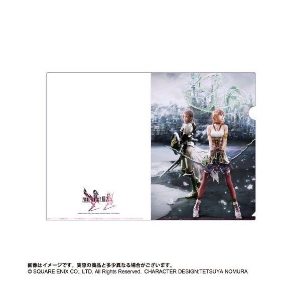 【商品名】Final Fantasy ファイナルファンタジー XIII-2 Clear File Lightning &amp; Serah Farron フィギュア 人形 お【カテゴリー】フィギュア:ファイナルファンタジー