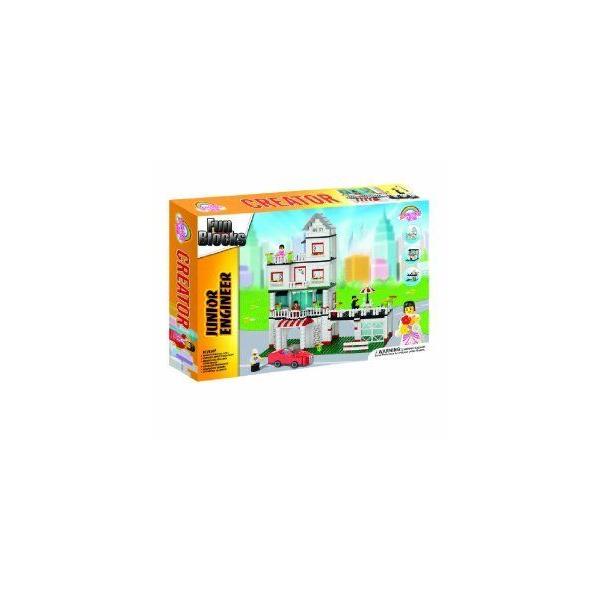 【商品名】Fun Blocks (Compatible with Lego (レゴ) ) City Diorama (B) Dream Home (629 ピース) ブロック おもち【カテゴリー】フィギュア