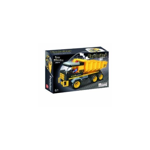【商品名】Fun Blocks (Compatible with Lego (レゴ) ) Construction Dump Truck Brick Set (135 ピース) ブロック 【カテゴリー】フィギュア