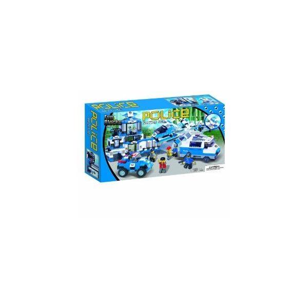 【商品名】Fun Blocks (Compatible with Lego (レゴ) ) Police Station Blocks Set (814 ピース) ブロック おもちゃ【カテゴリー】フィギュア