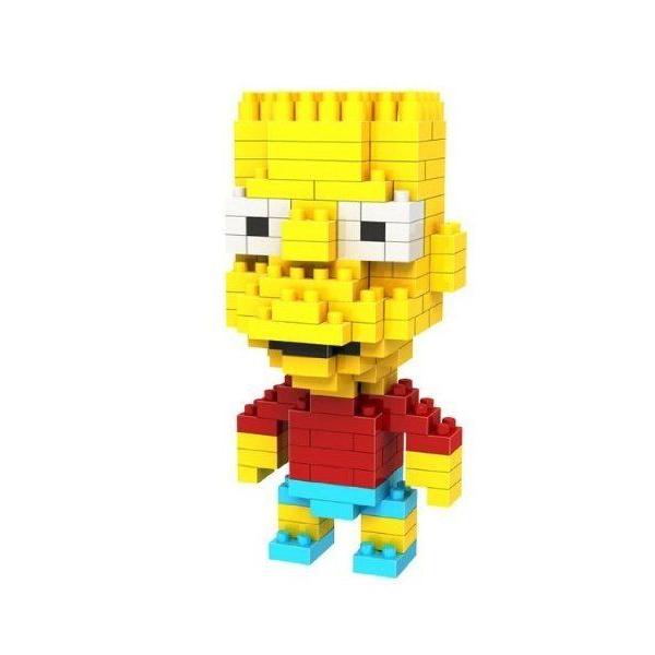 【商品名】Fu's store(TM) Parent-child games The simpsons Bart Simpson Building Blocks Children's Educational【カテゴリー】フィギュア
