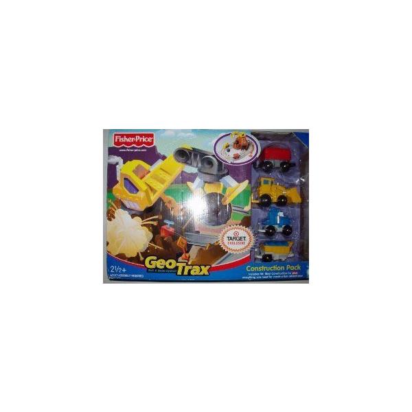 【商品名】GeoTrax Rail &amp; Road System Construction Pack: Mt. Blast Construction Co. &amp; Big Rig トラックing ミ 【カテゴリー】フィギュア