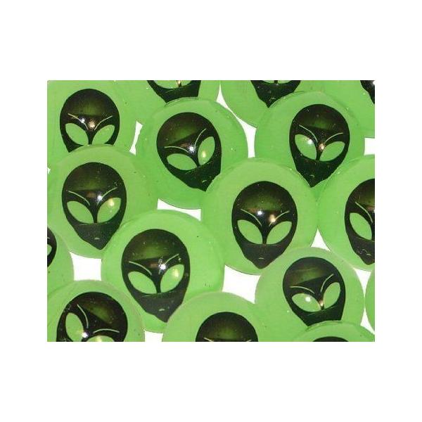【商品名】Glow-in-the-Dark Alien Hi-Bounce Balls (1 dz) by Rhode Island Novelty TOY ドール 人形 フィギュア【カテゴリー】フィギュア