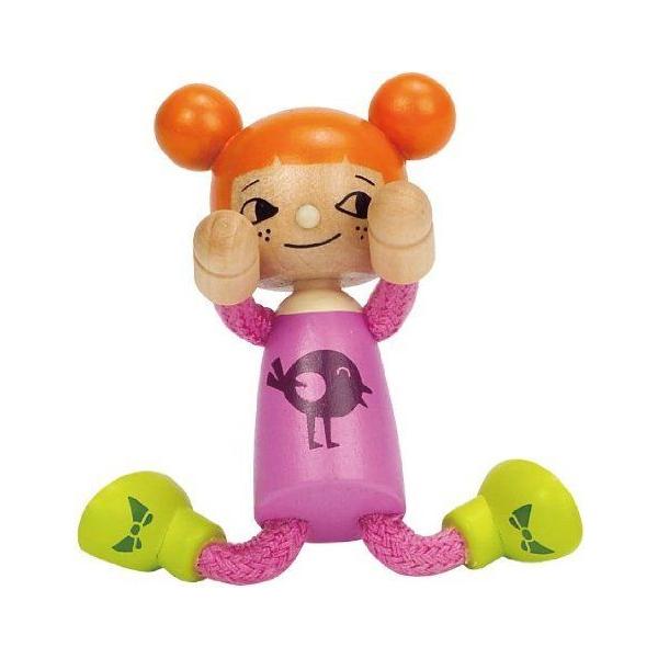【商品名】Hape Happy Family Poseable Wooden Youngest Daughter Play Doll ドール 人形 フィギュア【カテゴリー】フィギュア
