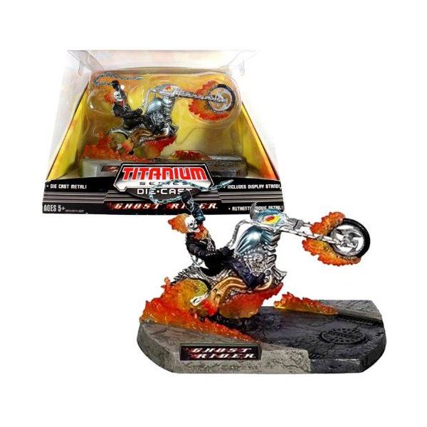 【商品名】Hasbro ハスブロ Year 2006 Marvel マーブル Movie Ghost Rider Titanium Series Die-Cast 8 Inch Long A【カテゴリー】フィギュア