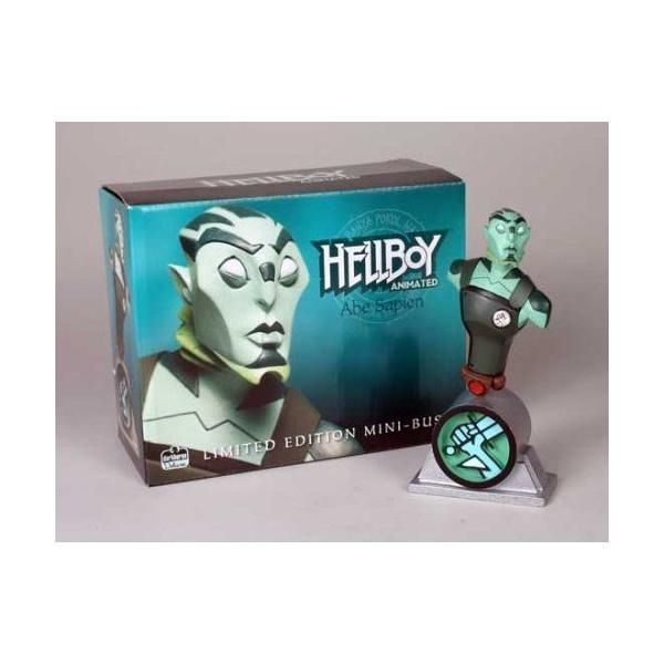 【商品名】Hellboy Animated Mini-Bust: Abe Sapien フィギュア ダイキャスト 人形【カテゴリー】フィギュア:ヘルボーイ