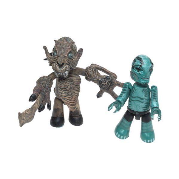 【商品名】Hellboy Mez-Itz Abe Sapien and Sammael フィギュア ダイキャスト 人形【カテゴリー】フィギュア:ヘルボーイ