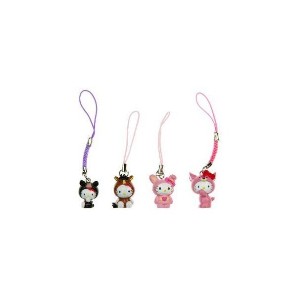 【商品名】Hello Kitty(ハローキティ) 'Animals B' Mini-Figure Charm Bundle (Japanese Import) フィギュア おもち【カテゴリー】フィギュア:ハローキティ