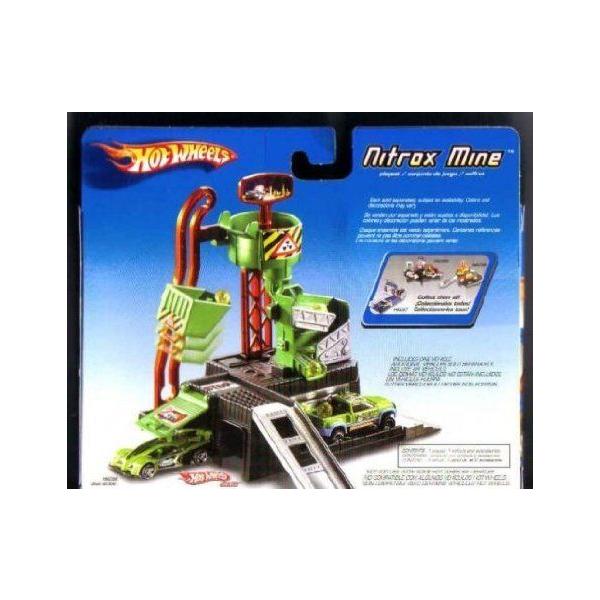 【商品名】Hot Wheels (ホットウィール) Nitrox Mine プレイセット + One Car ミニカー ミニチュア 模型 プレイセッ【カテゴリー】フィギュア