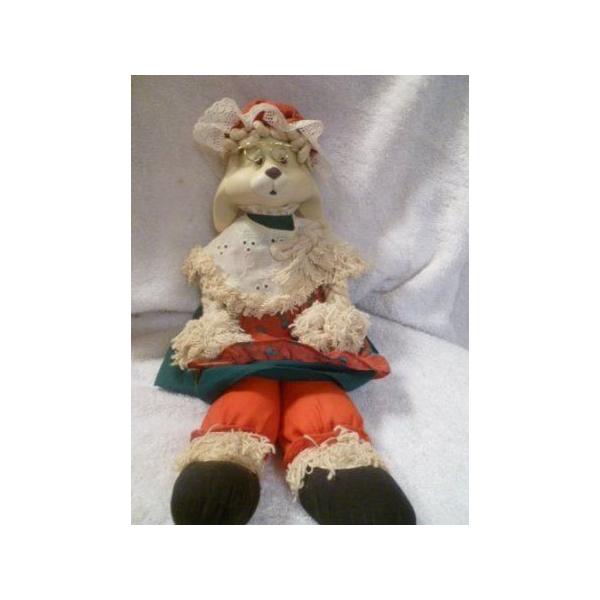 【商品名】House of Lloyd Christmas Around the World Grannie FLO Bunny Rag Mop Ornament Toy ドール 人形 フィ 【カテゴリー】フィギュア