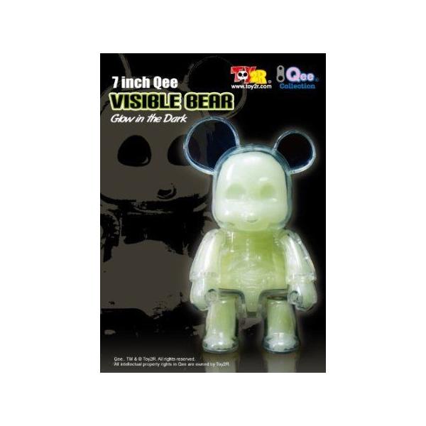 【商品名】Jason Freeny's 7 Glow in the Dark Visible Bear Qee TOY2R フィギュア おもちゃ 人形 【カテゴリー】フィギュア