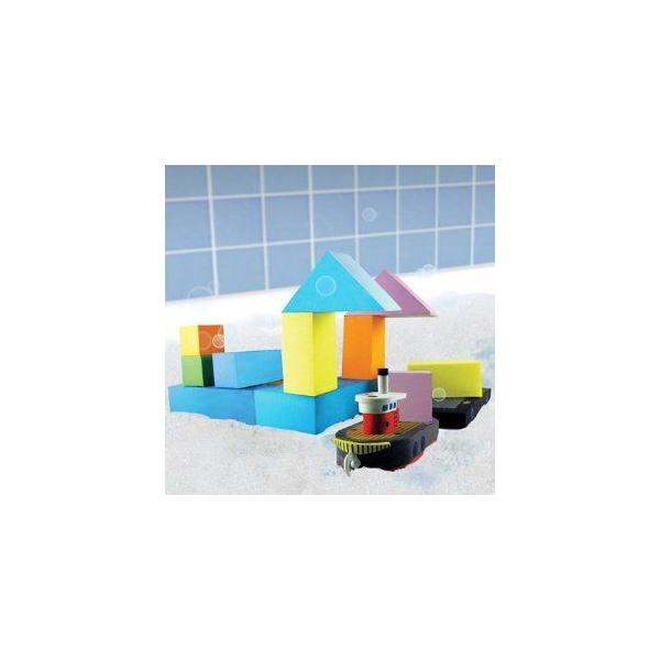 【商品名】Just Think Toys Bathtime Consruction Building Toy (Tug Boat) ブロック おもちゃ 【カテゴリー】フィギュア
