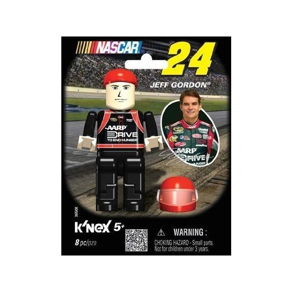 【商品名】K'Nex Jeff Gordon フィギュア 人形 Bag, 36508, 8 Piece Set, NASCAR, AARP Drive To End Hunger ブロッ【カテゴリー】フィギュア