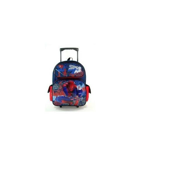 【商品名】Large Rolling Backpack - Marvel (マーブル) - Spiderman (スパイダーマン) - Sky Walker New Bag Boys 【カテゴリー】フィギュア