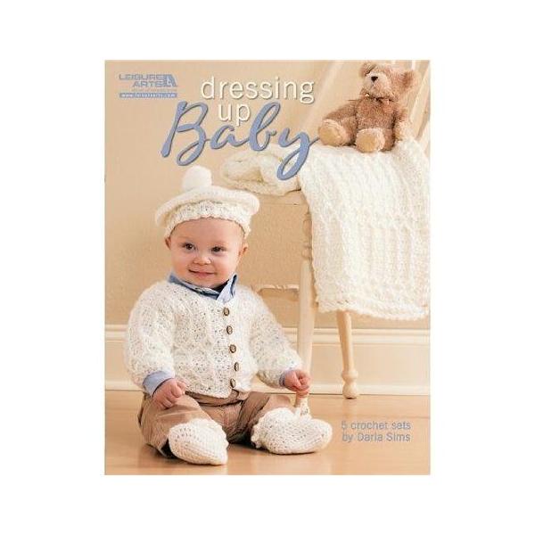 【商品名】Leisure Arts Dressing Up Baby 5 Sets To Crochet ドール 人形 フィギュア【カテゴリー】フィギュア