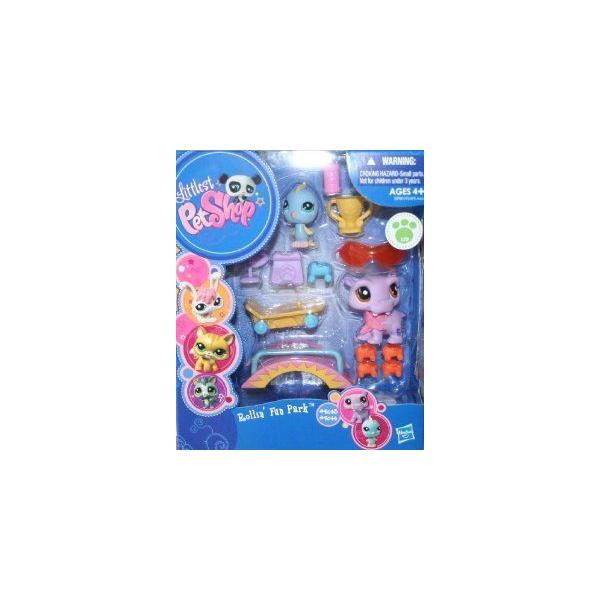 【商品名】Littlest Pet Shop (リトルペットショップ) Rollin' Fun Park Gift Pack - Includes Pet #2043 and #2044【カテゴリー】フィギュア:リトルペットショップ
