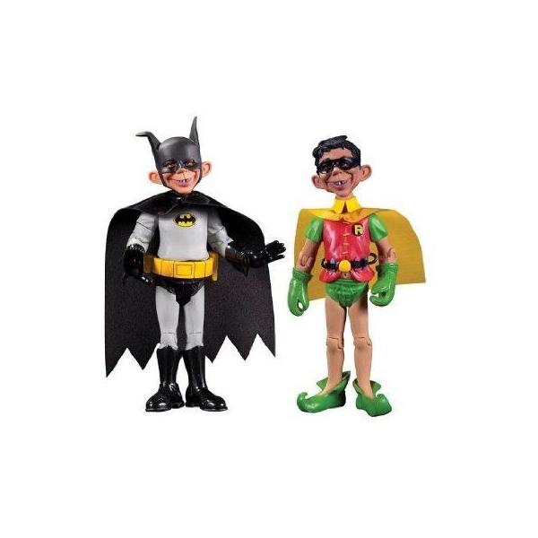 【商品名】MAD Just-Us League of stupid heroes Batman (バットマン) &amp; Robin figures comic con 2012 exclusive t【カテゴリー】フィギュア