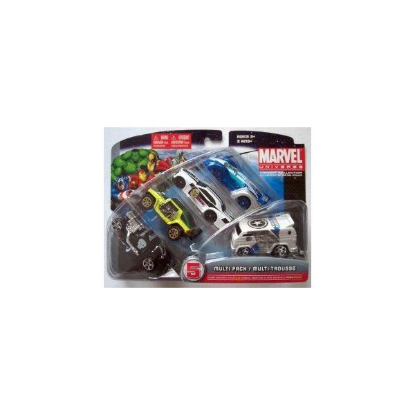 【商品名】Marvel Universe ** Multi Pack 5 Vehicles ** Captian America / Kingpin Silver Surfer / Hulk / Punis【カテゴリー】フィギュア