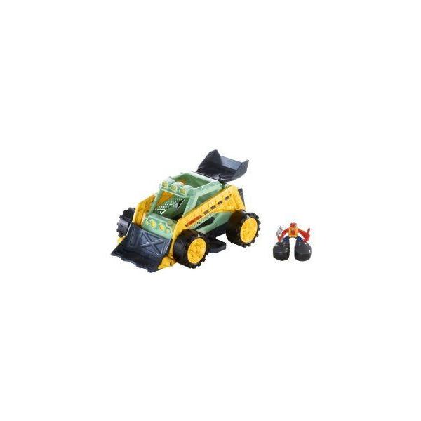 【商品名】Matchbox (マッチボックス) Big Boots Bulldozer Squad Vehicle ミニカー ミニチュア 模型 プレイセット 【カテゴリー】フィギュア