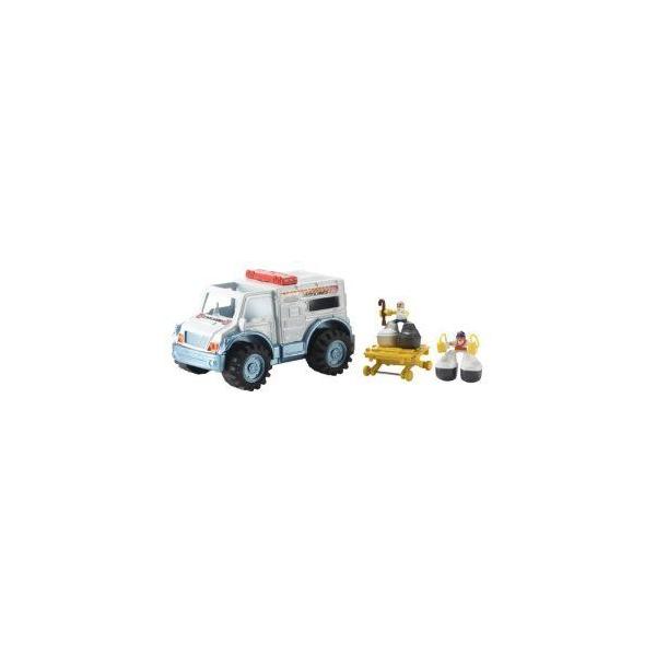 【商品名】Matchbox (マッチボックス) Big Boots EMT Force Ambulance Vehicle ミニカー ミニチュア 模型 プレイセ 【カテゴリー】フィギュア