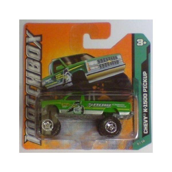 【商品名】Matchbox Cars - Chevy K-1500 Pick-Up Truck - Black Ice Auto Service フィギュア おもちゃ 人形 【カテゴリー】フィギュア