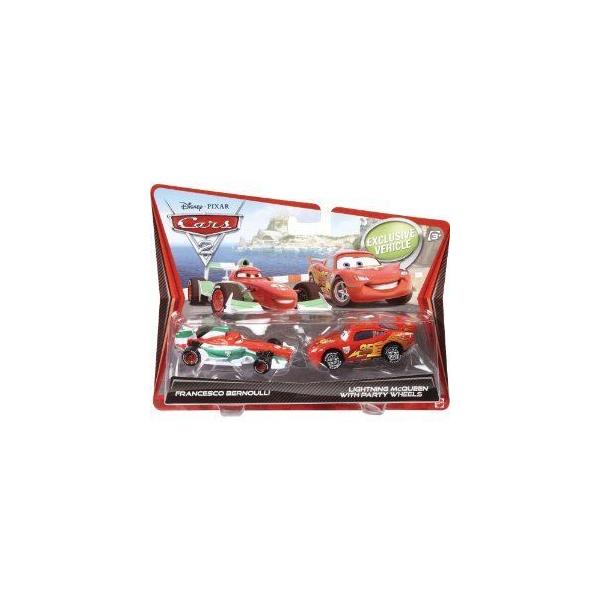 【商品名】Mattel (マテル) Disney (ディズニー)/Pixar (ピクサー) CARS 2 Movie Francesco Bernoulli &amp; Lightning 【カテゴリー】フィギュア:ディズニー