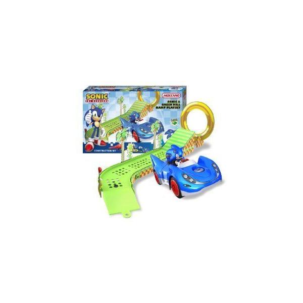 【商品名】Meccano - 775610 - Jeu de Construction - Sonic - Sonic &amp; Rampe Green Hill ブロック おもちゃ 【カテゴリー】フィギュア
