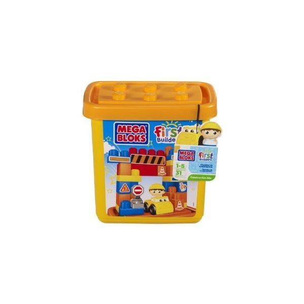 【商品名】Mega Bloks (メガブロック) First Builders Small Construction Site (Tub) ブロック おもちゃ 【カテゴリー】フィギュア