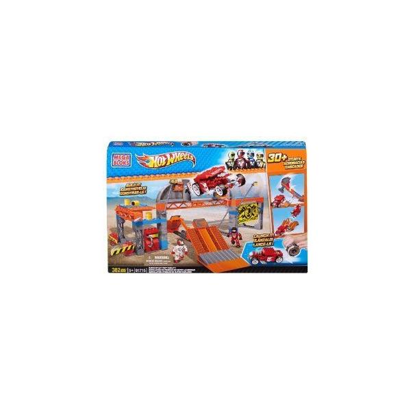 【商品名】Mega Bloks (メガブロック) Hot Wheels (ホットウィール) Super Stunt Facility ブロック おもちゃ 【カテゴリー】フィギュア