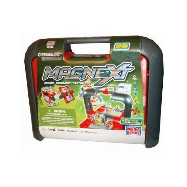 【商品名】Mega Bloks (メガブロック) Magnext 29403 Magnext 360 Degree Magnacase with Bars, Square and Triangl【カテゴリー】フィギュア