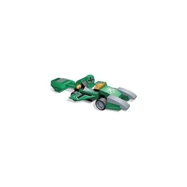 【商品名】Mega Bloks (メガブロック) Power Ranger (パワーレンジャー) Samurai Green Pocket Racer ブロック おも【カテゴリー】フィギュア